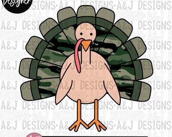 Digital Png File Turkey Army Camouflage Camo Thanksgiving Boy Plaid ...