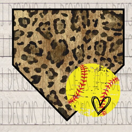 Leopard Softball Mom PNG Sublimation Design Digital Download - Etsy