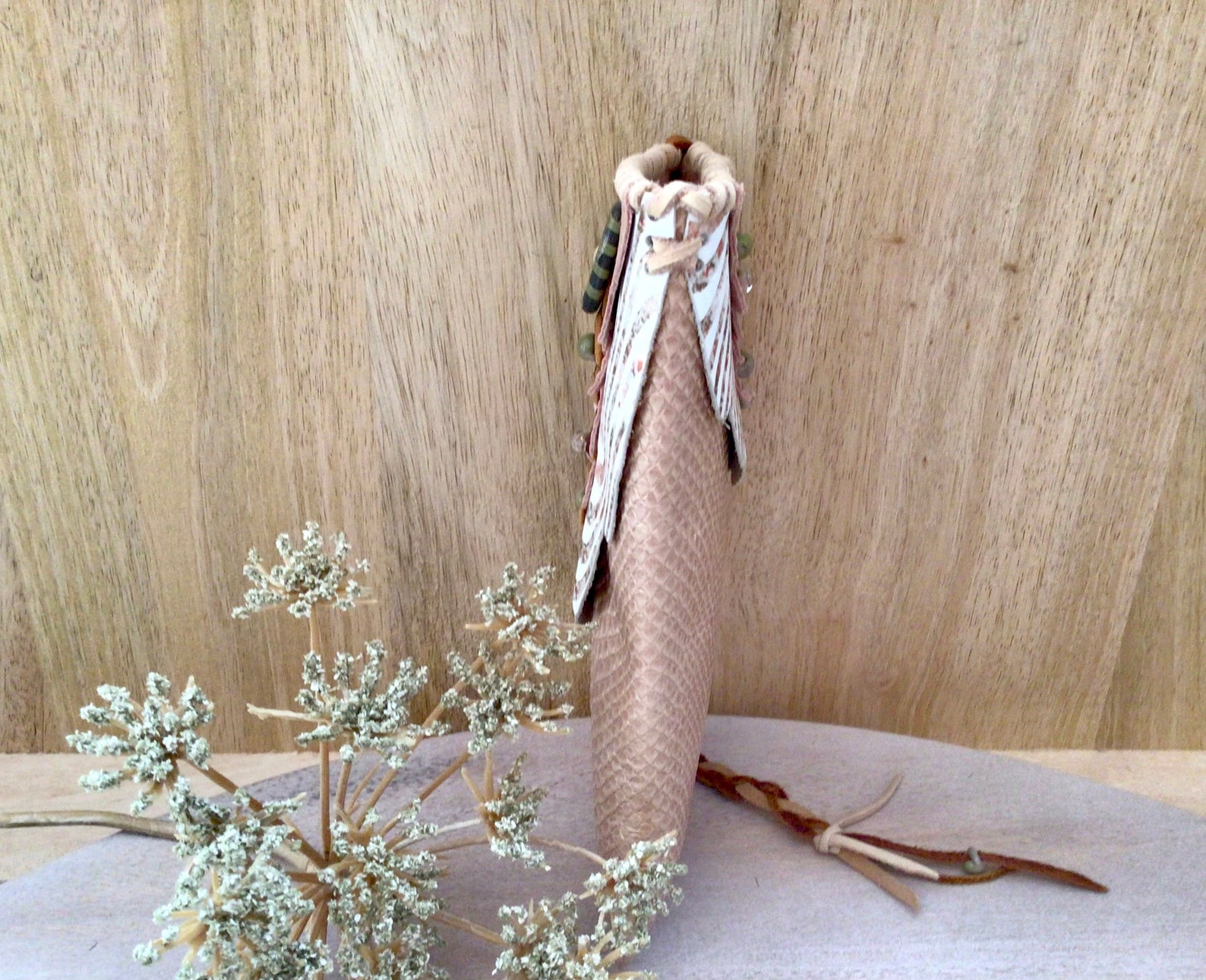 Leather Eyeglass Case Pod Rose Gold Snake Leaf by Pretty Little Purse ...