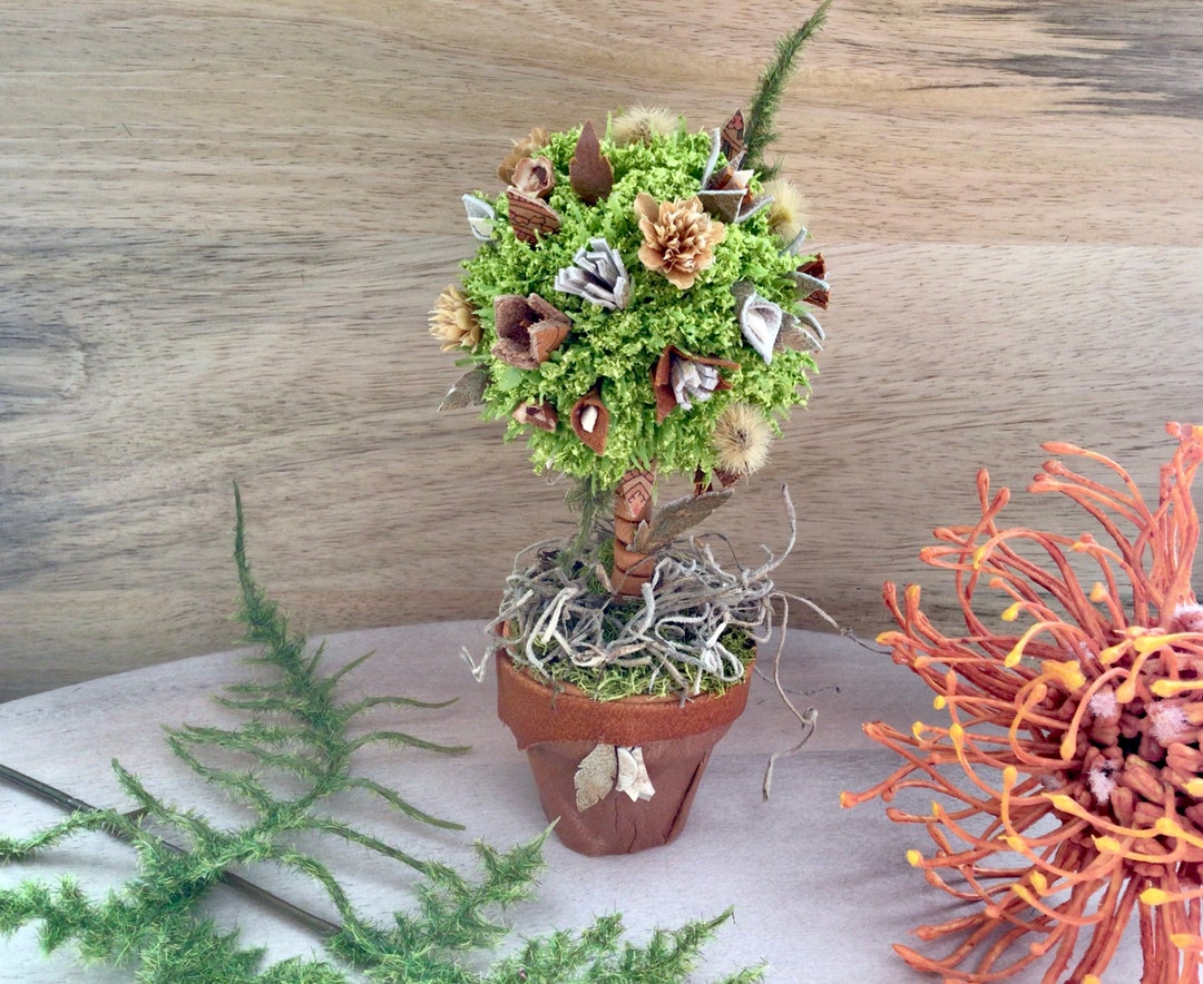 Topiary Tree Leather Small - Etsy