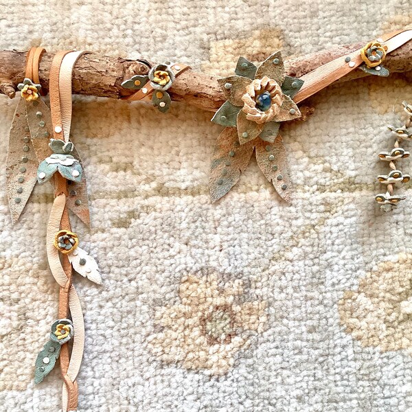 Leather Wall Hanging - Etsy