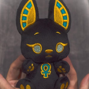 Anubis Jackal Snugglebean Plush - Littlefox's Toebeans Larger Size ...