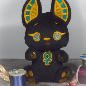 Anubis Jackal Snugglebean Plush - Littlefox's Toebeans Larger Size ...