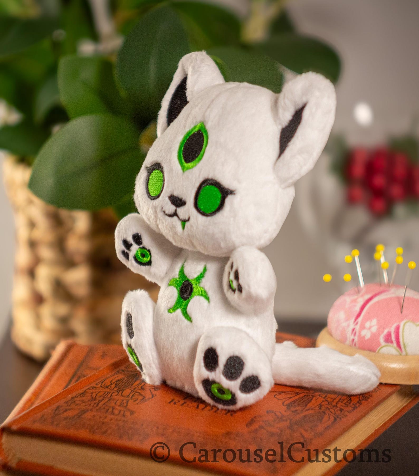 Alien Cat Plush: 7" Roswell Gray Snugglebean, Custom Collectible - Etsy