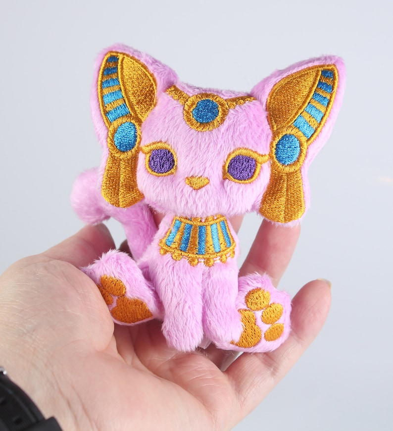 ITH PATTERN Bast Egyptian Goddess Cat Littlefox's - Etsy