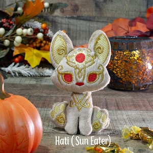 Wolves of Ragnarok - Fenris Plush - Littlefox's Toebeans - Norse Viking ...