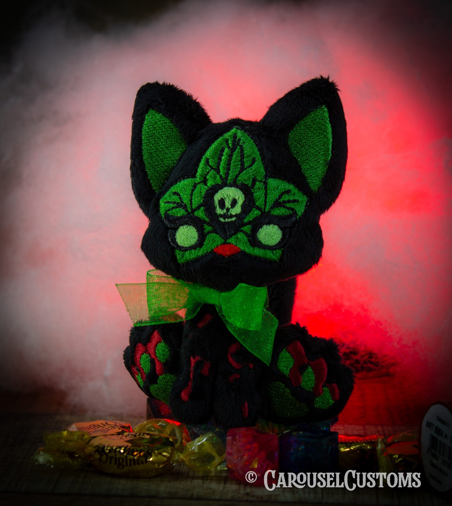 Zyniza the Poison Ivy Cat - Littlefox's Toebeans - Mystical Spooky ...