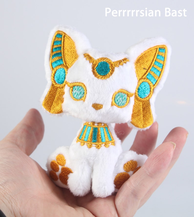 ITH PATTERN Bast Egyptian Goddess Cat Littlefox's - Etsy
