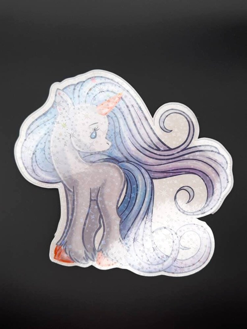 Whisper Kawaii Cute Unicorn Sticker 4.5 Inch Vinyl - Etsy