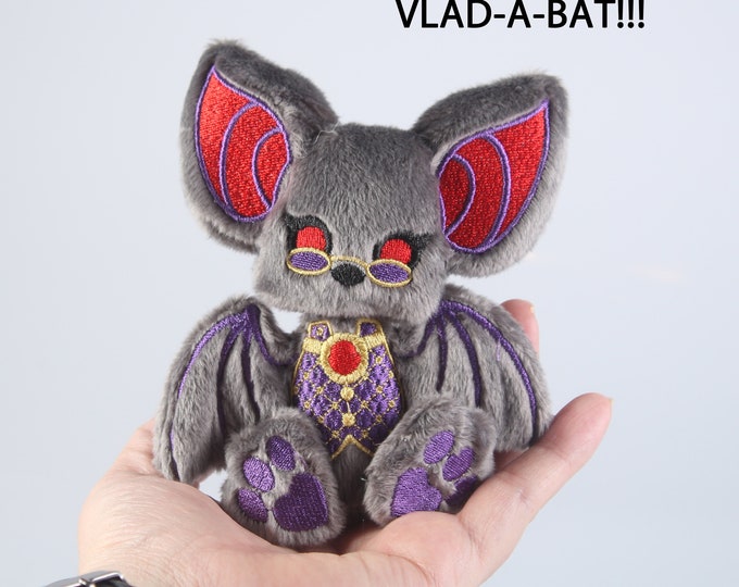 Vlad-a-bat Plush Littlefox's Toebeans Halloween - Etsy