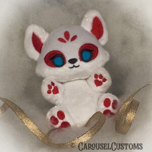 Kitsune Snugglebean Plush - Littlefox's Toebeans Larger Size - Japanese ...