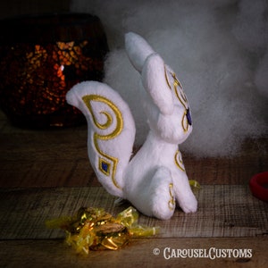 Ornamental Kitsune Plush - Littlefox's Toebeans - Japanese Spirit Fox ...