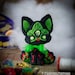 Zyniza the Poison Ivy Cat - Littlefox's Toebeans - Mystical Spooky ...