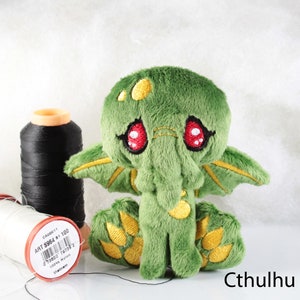 DIY KIT - Cthulhu Plush - Littlefox's Toebeans - Horror Monster Chthulu ...