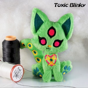 ITH PATTERN- Blinky Alien Cat - Littlefox's Toebeans - Digital Download ...