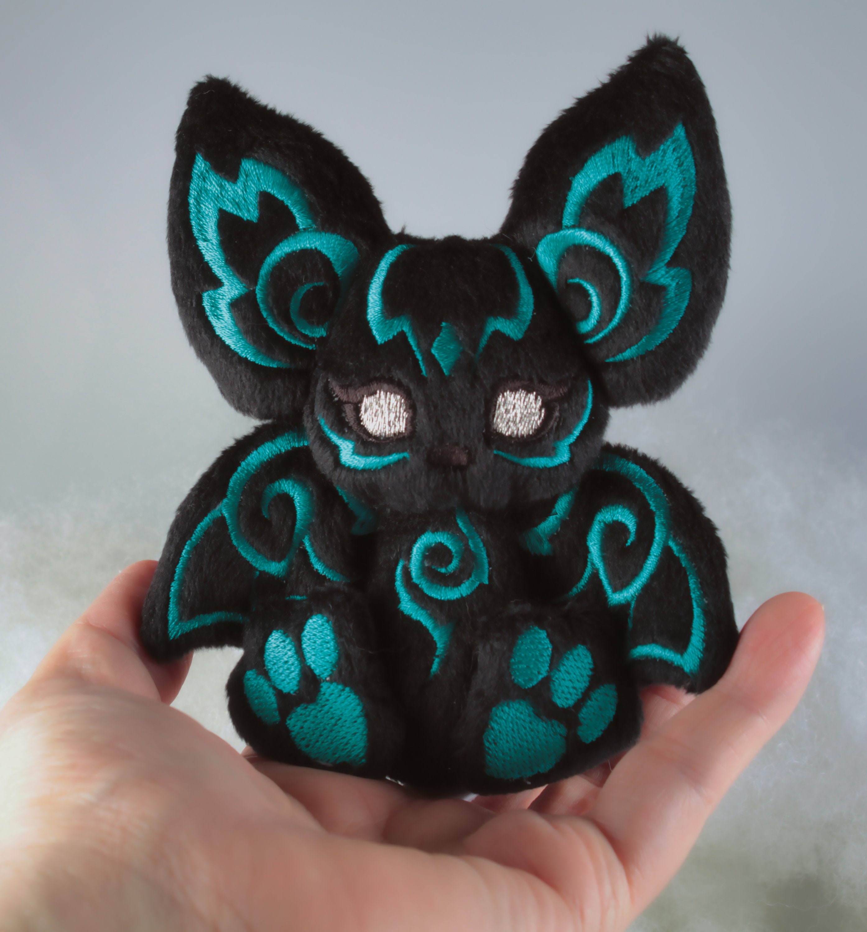 DIY KIT Koumori Bat Plush - Littlefox's Toebeans - Japanese Spirit Bat ...