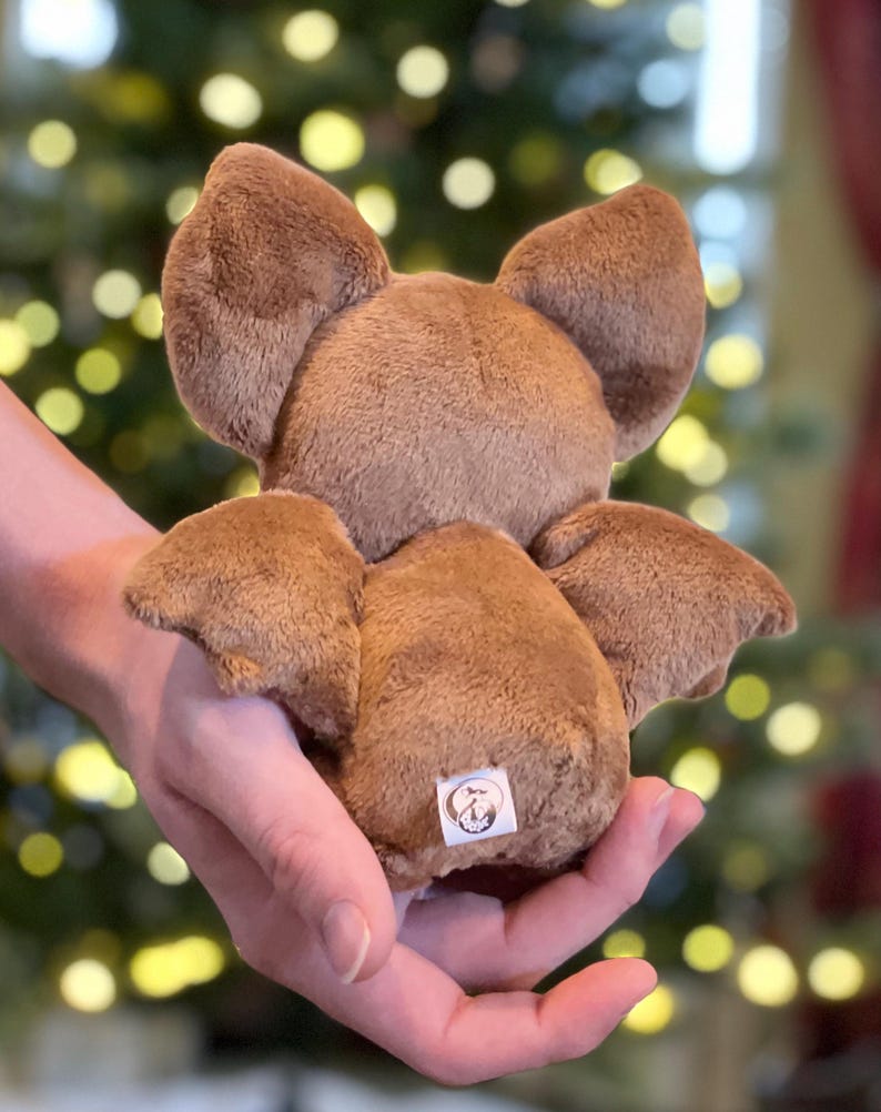 Gingerbread Bat Plush: 7" Snugglebean, Limited Collectible Christmas ...