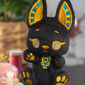 Anubis Jackal Snugglebean Plush - Littlefox's Toebeans Larger Size ...