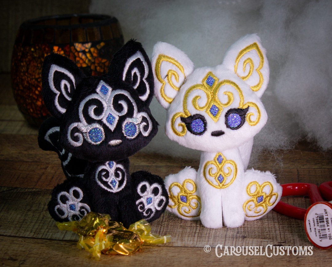 Ornamental Kitsune Plush - Littlefox's Toebeans - Japanese Spirit Fox ...