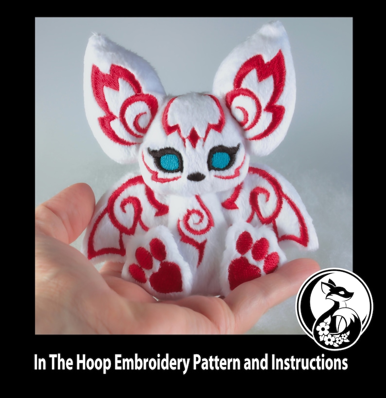 ITH PATTERN Koumori Spirit Bat Plush Littlefox's - Etsy