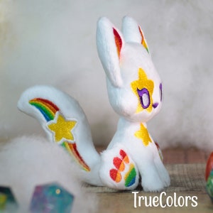 Stars and Stripes Kitsune Plush - Littlefox's Toebeans - American Pride ...