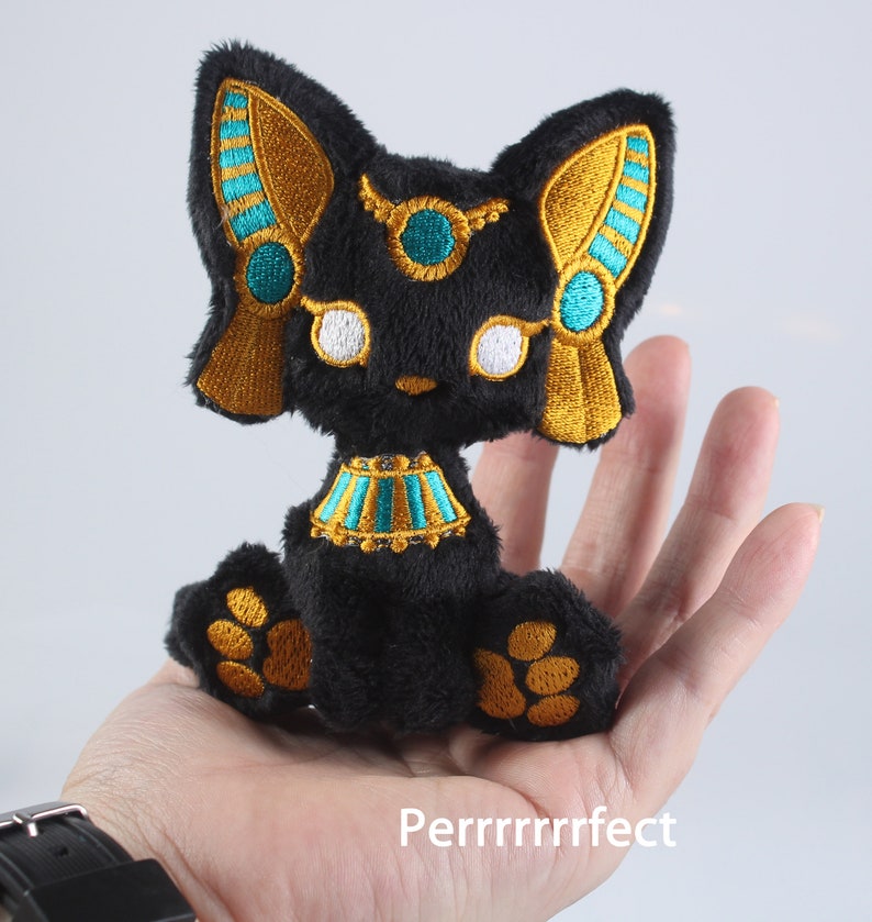 ITH PATTERN Bast Egyptian Goddess Cat Littlefox's - Etsy