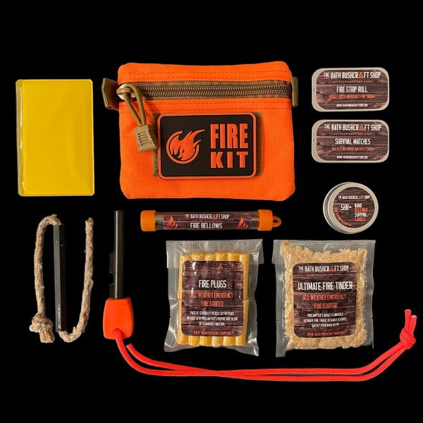 Bushcraft Fire Kit - Etsy