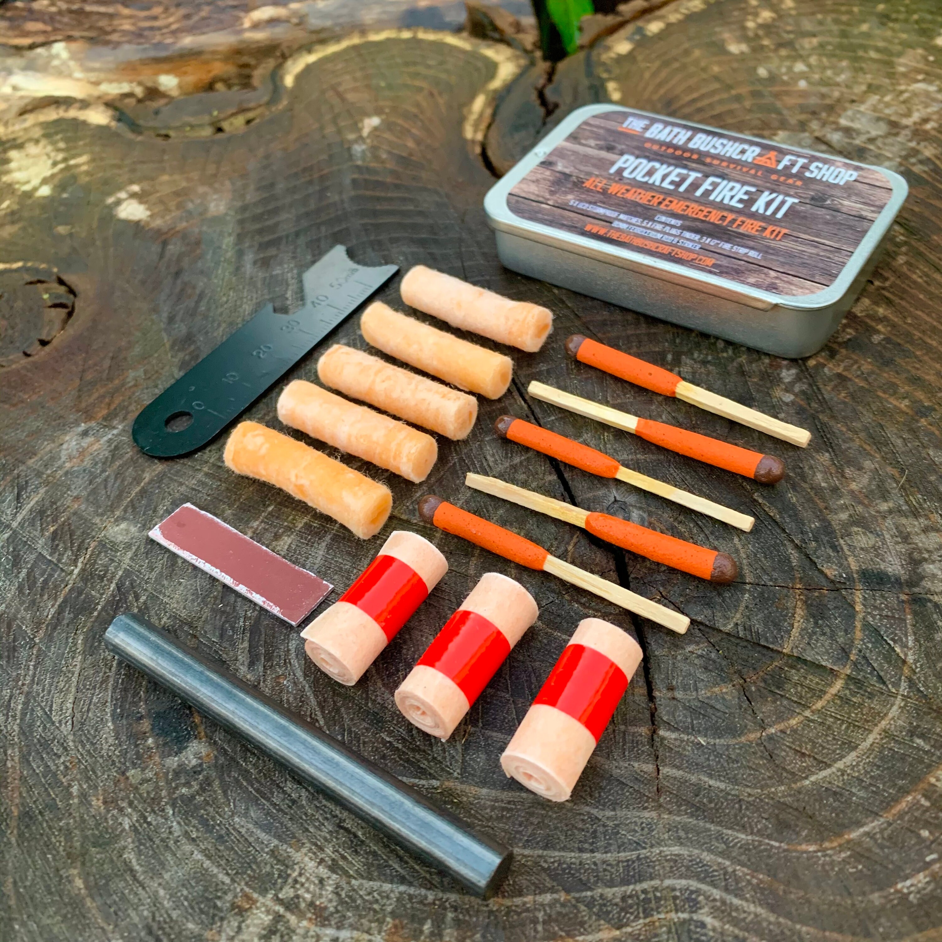 EDC Pocket Fire Lighting Kit - Etsy