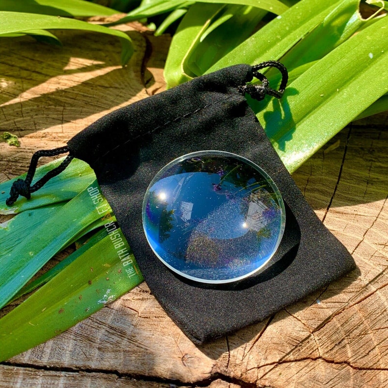 Traditional 50mm Glass Magnifying Lens Solar Firelighting - Etsy