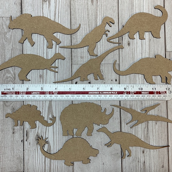 Dinosaur Cut Outs - Etsy