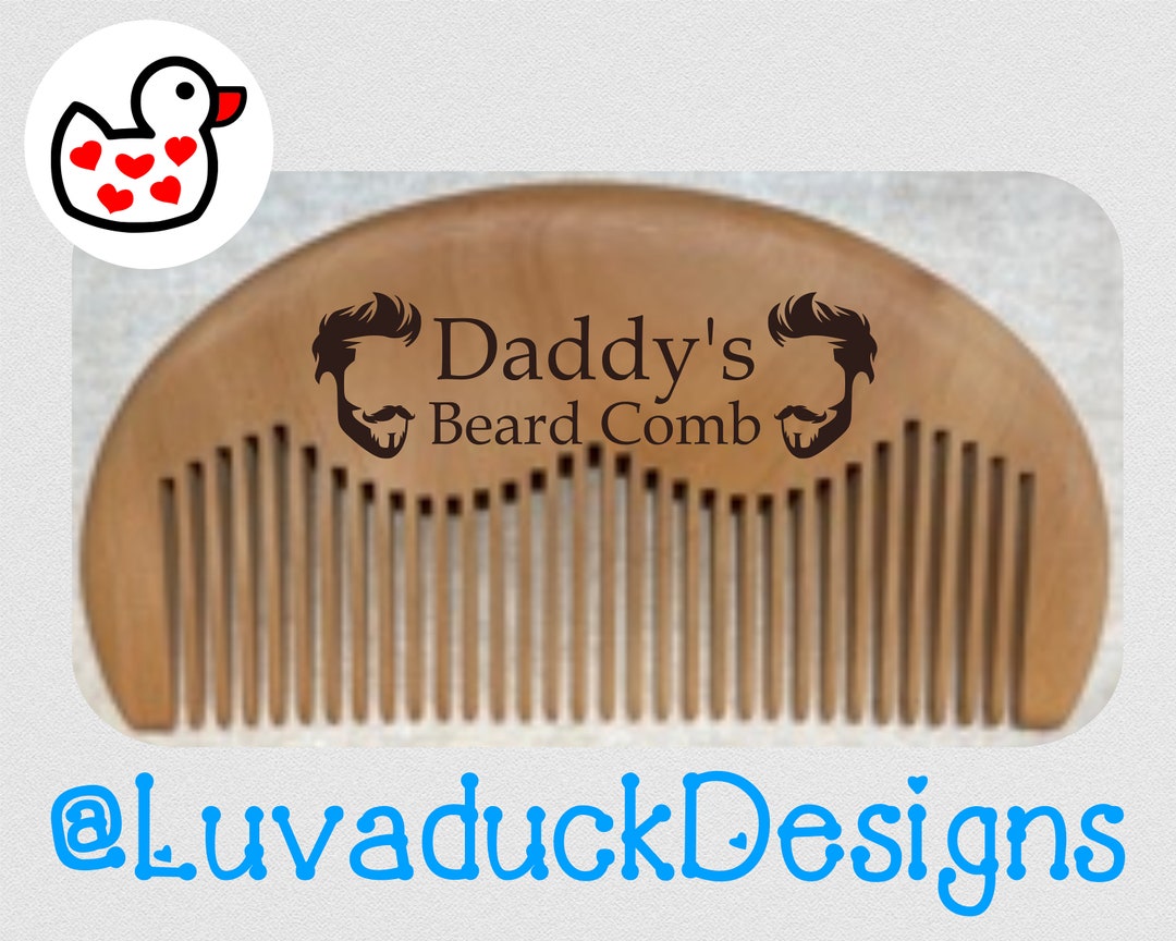 Personalised Beard Comb Respect the Beard Perfect Gift for - Etsy UK