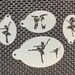 Ballet Ballerina Dancing Face Paint Stencil Pack Reusable Stencils ...
