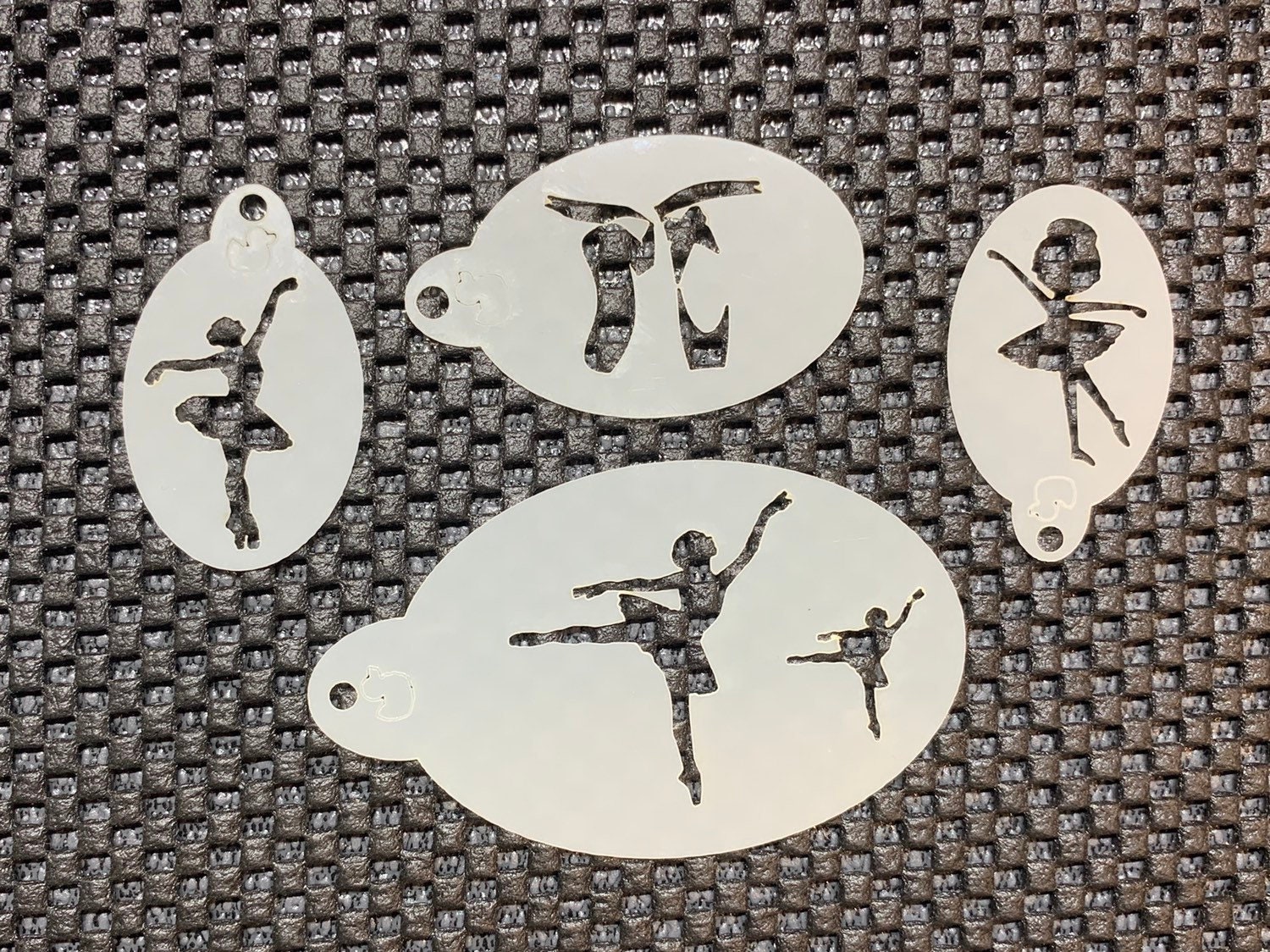 Ballet Ballerina Dancing Face Paint Stencil Pack Reusable - Etsy