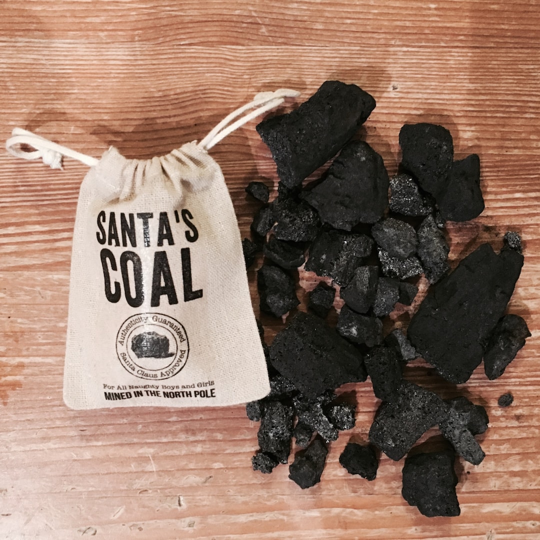 Santa Coal Funny Christmas Gift for Naughty People Secret Santa ...