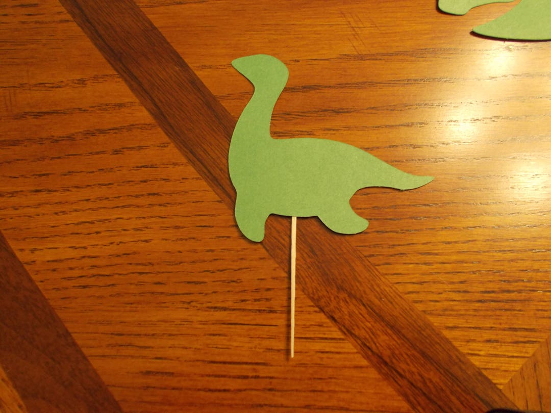 Lot of 12 Loch Ness Monster Cupcake Toppers! Choose Your Color!! - Etsy