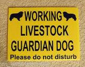 Working Dog Sign - Etsy