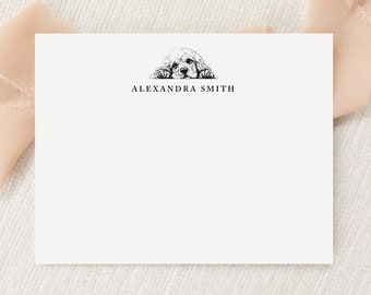 Adorable Merci Beaucoup French Macaron Folded Cards and Envelopes Note ...