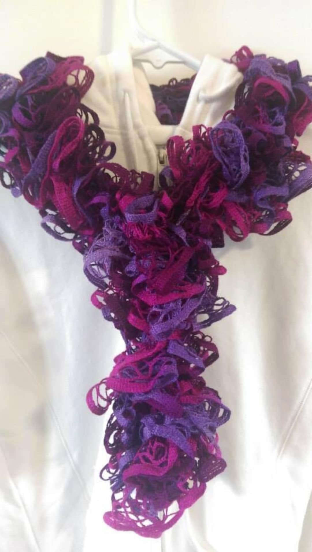 Ruffle Scarf (starbella Pattern) - Etsy