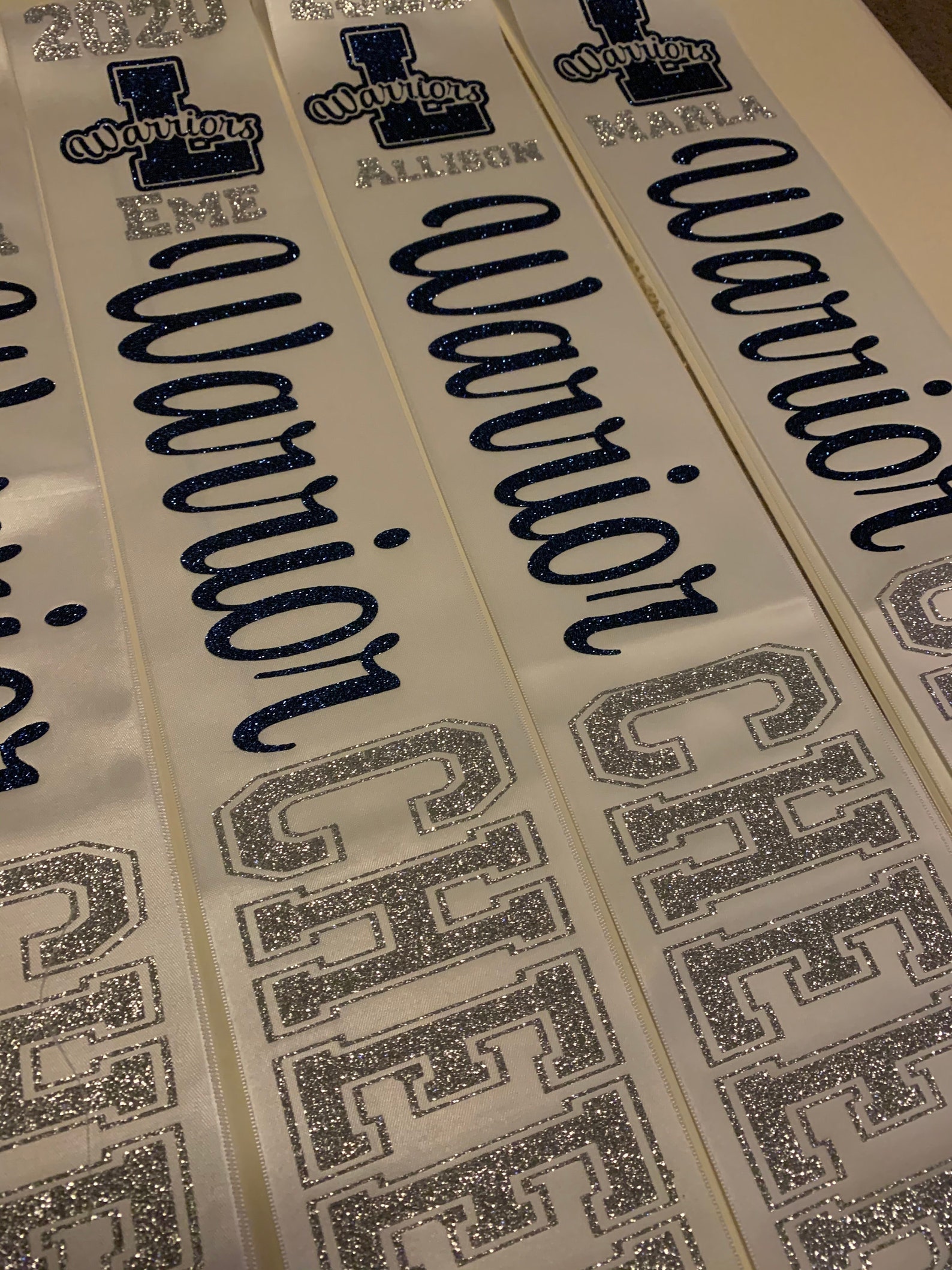 Senior Sash, Fancy Cheerleading Sash, Class of 2020, Cheerleeder Sash ...