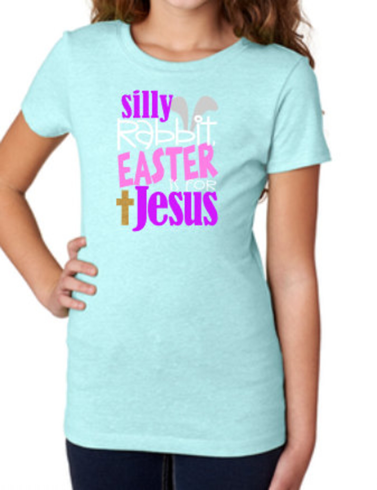 Girls Easter Shirt Easter is for Jesus Kids Easter Outfit - Etsy