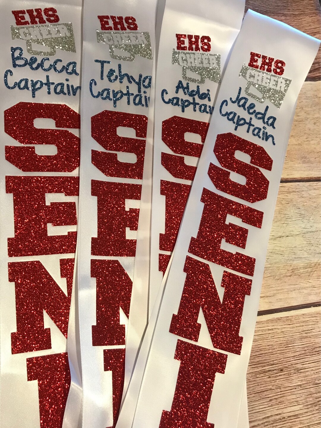 Senior Sash, Cheerleading Sash, Class of 2025, Cheerleeder Sash ...