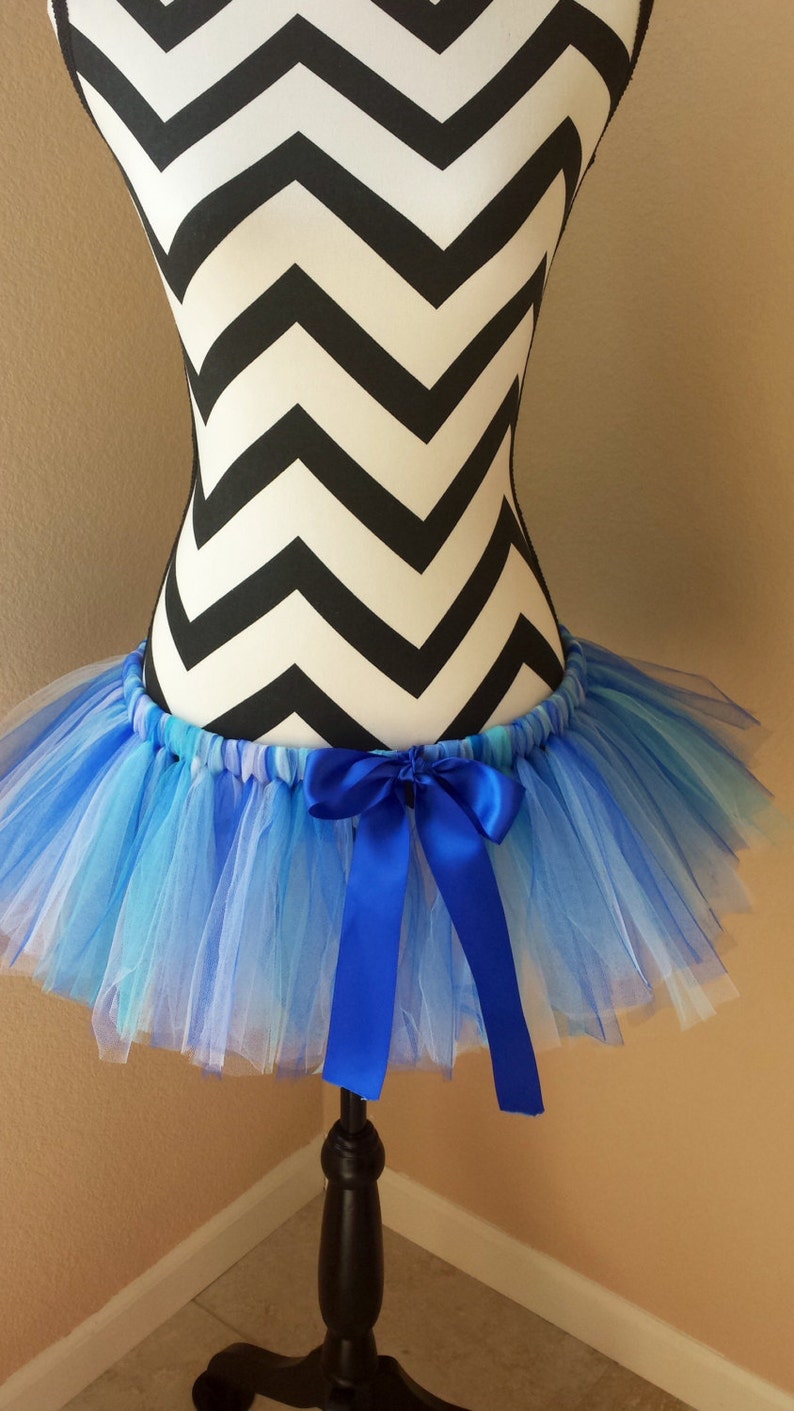 Disney Adult Tutu Blue Tutu Sadness Tutu Running Skirt - Etsy