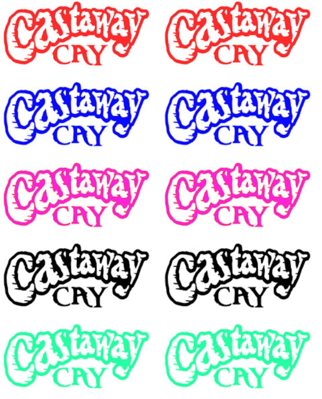 Castaway Cay Decal, Disney Cruise Decal, DCL Sticker, Cruise Sticker ...