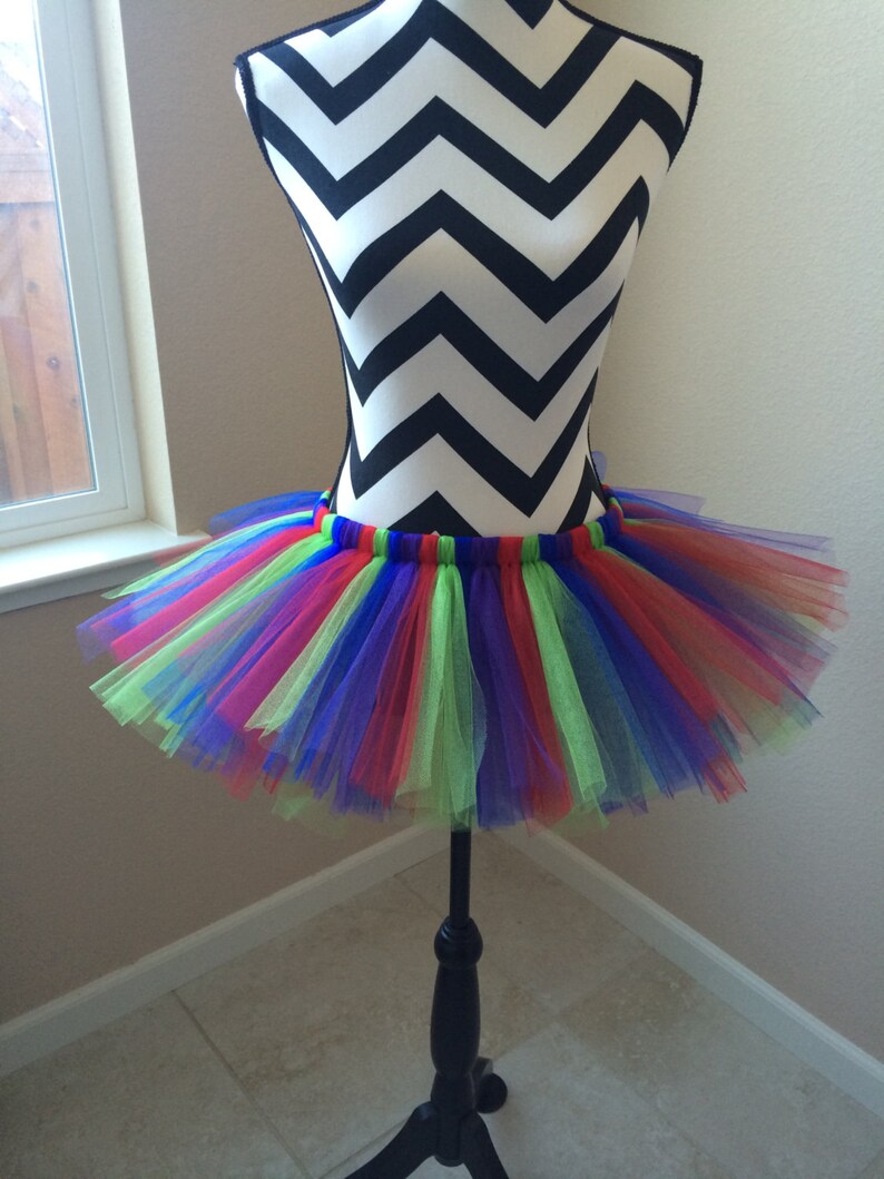 Running tutu adult tutu Inside out tutu Rainbow tutu | Etsy