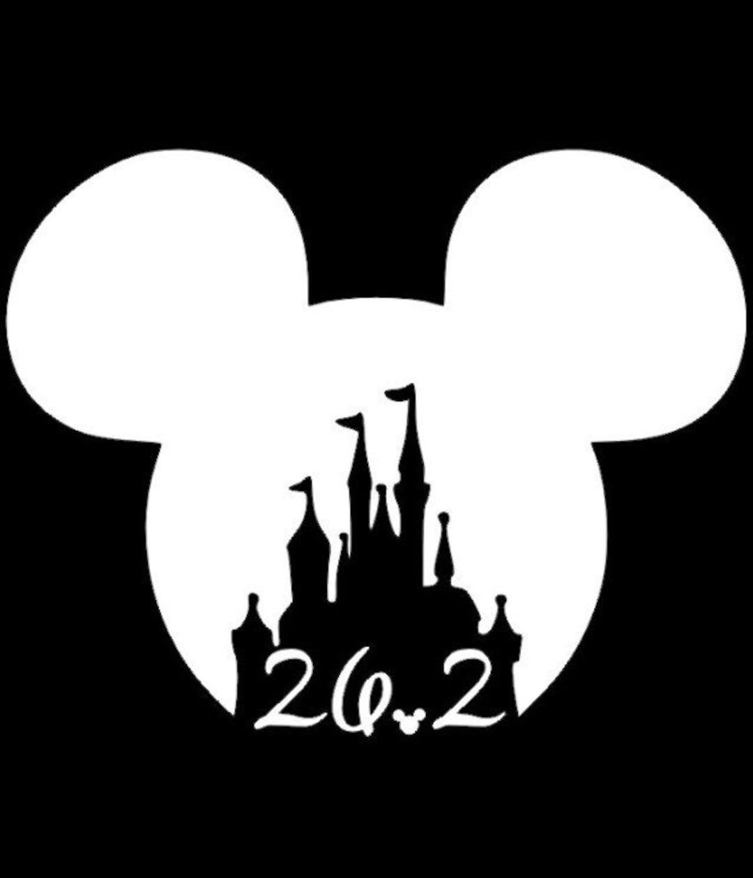 Disney Running Decal, Disney Marathon Decal, Run Disney Decal, Half ...