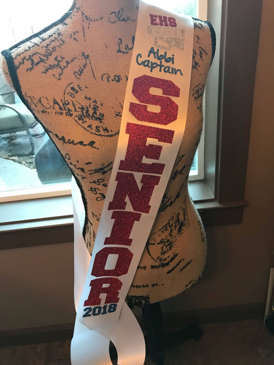 Senior Sash Cheerleading Sash Class of 2020 Cheerleeder | Etsy