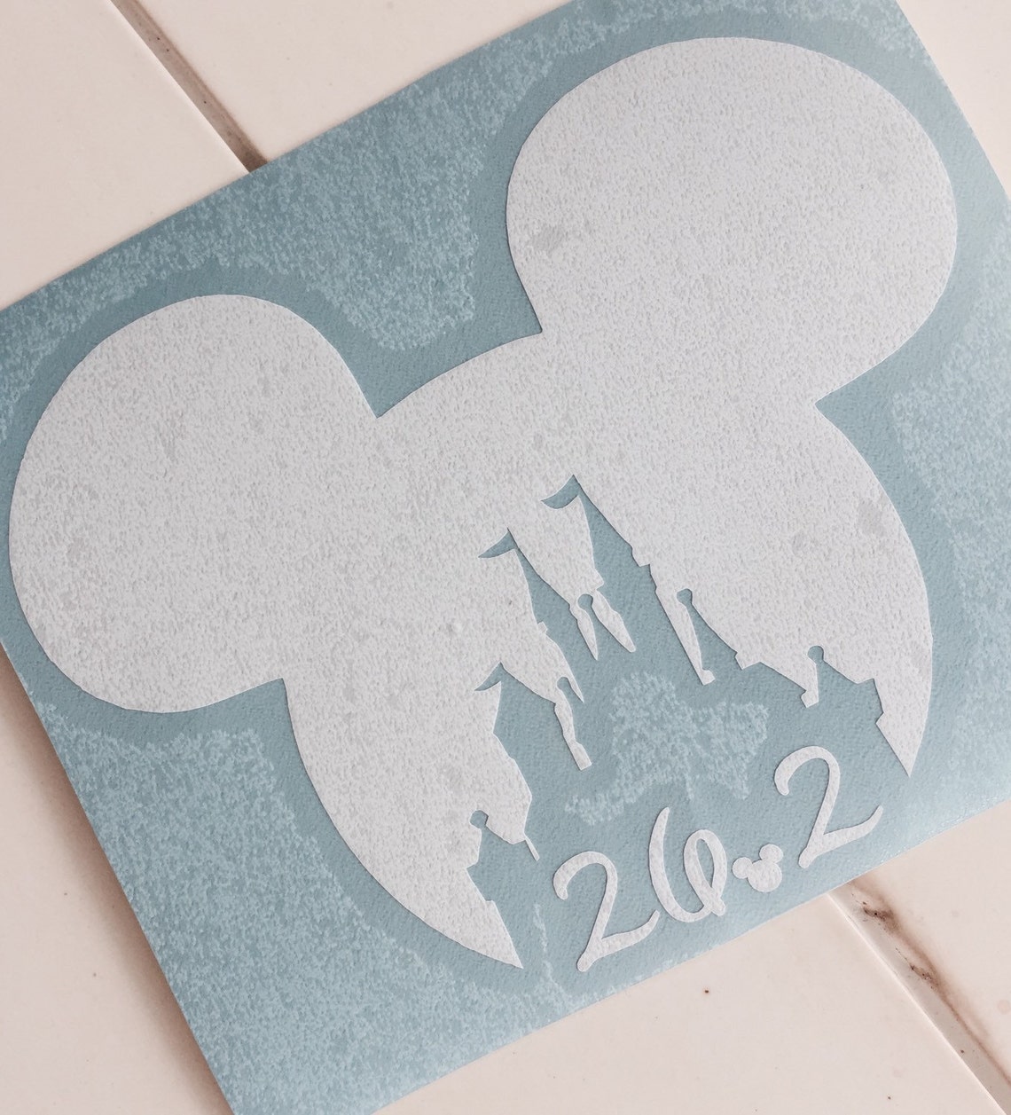 Disney Running Decal Disney Marathon Decal Run Disney Decal - Etsy