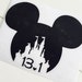 Disney Running Decal, Disney Marathon Decal, Run Disney Decal, Half ...