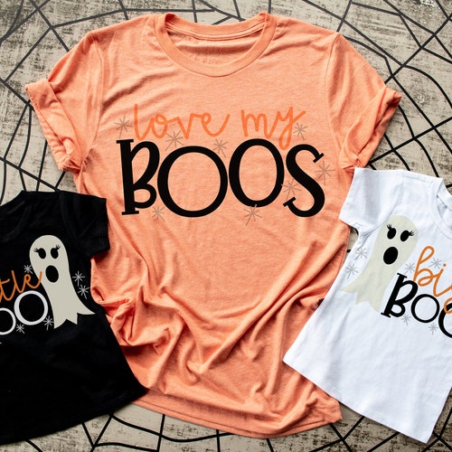 Matching Halloween Shirts Mom Shirt Boos Shirt Big Boo - Etsy