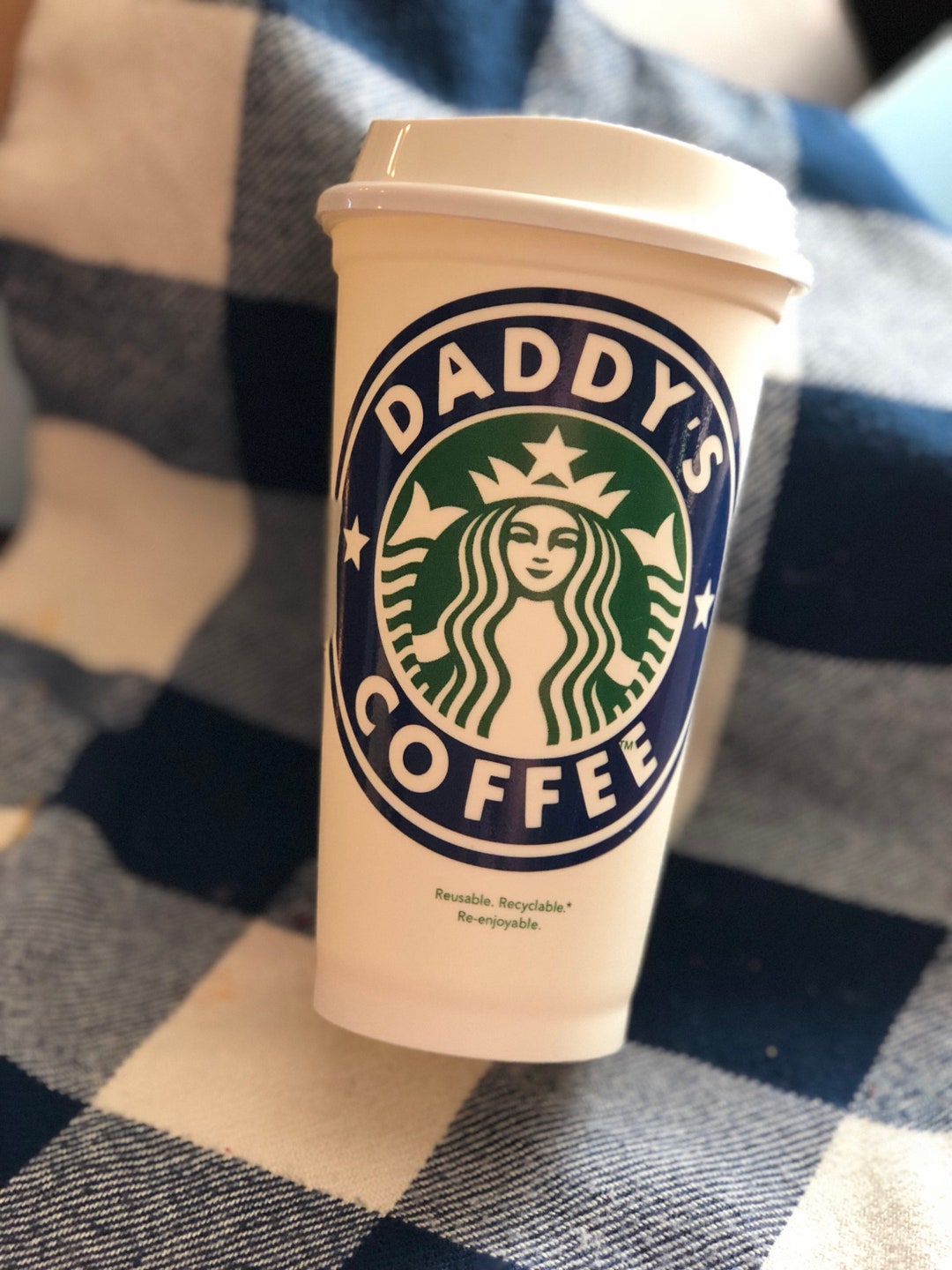 Dad Cup, Starbucks Cup, Fathers Day Gift, Daddy Gift, Gift for Him ...
